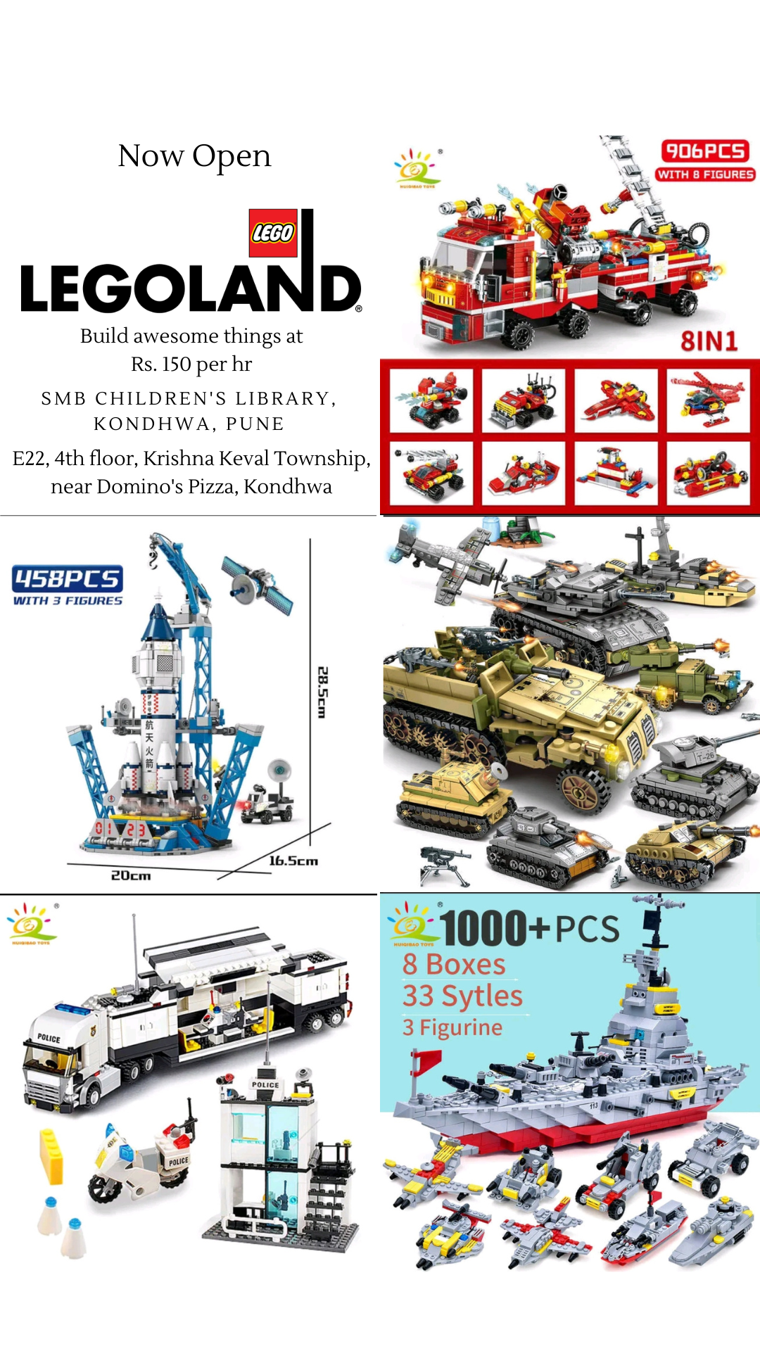 LegoLand – SMB Children's Library, NIBM, Pune | The Most Affordable ...